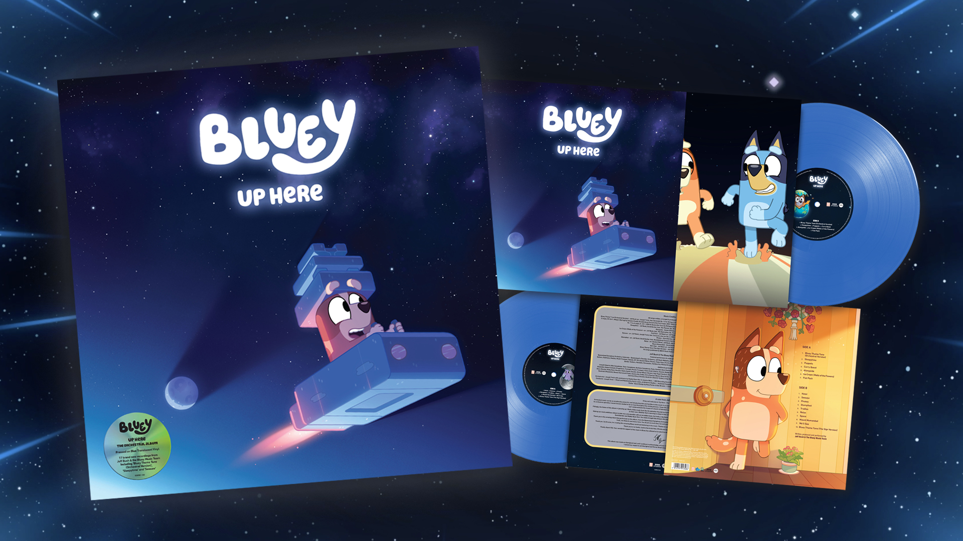 Announcing Up Here: The New Bluey Album - Bluey Official Website